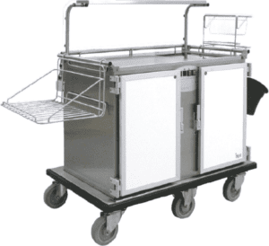 Chariot multiportions QUIETIS